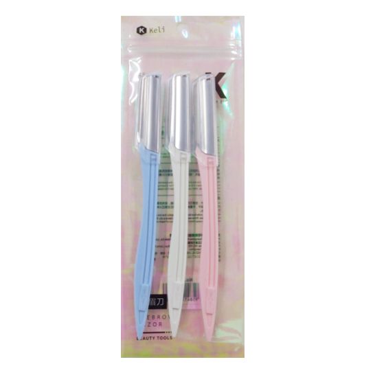 Keli Eyebrow Razor Beauty Tools 3 pcs